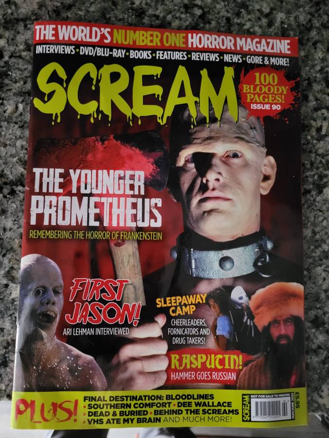 My Ad for “Behind the Shadows” Appears in the Latest Issue of Scream ...